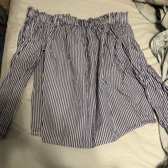 GAP | Tops | Off The Shoulder Shirt | Poshmark